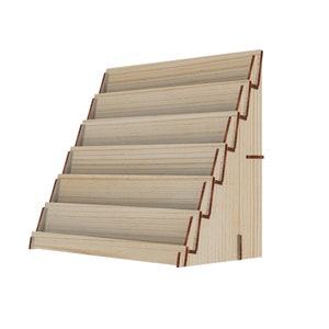 Custom Your Size, Shelf Tilted Display Stand / Display Rack ...