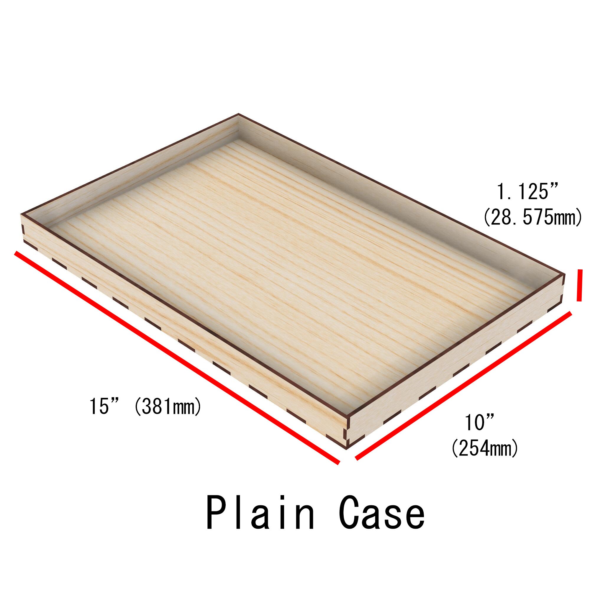 Laser Cut Template 7 Different Compartments Grid Case, Insert Removable ...
