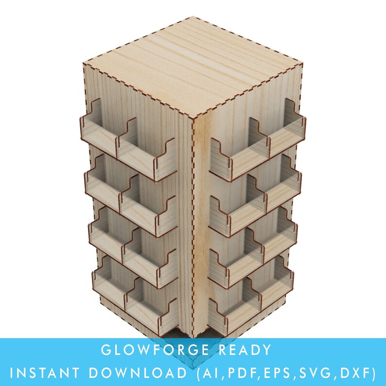 32 Pockets Rotating Retail Display Rack Stand for Stickers / | Etsy