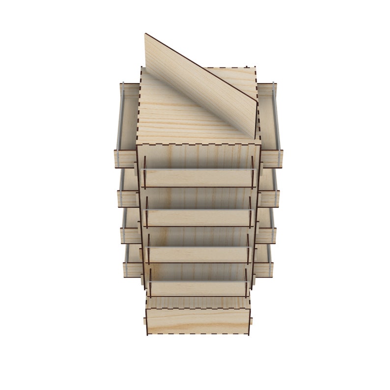 16 Pockets Rotating Retail Display Rack Stand for Stickers / - Etsy