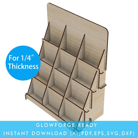 Countertop Retail Display Stand for Stickers / Cards / Badge / - Etsy