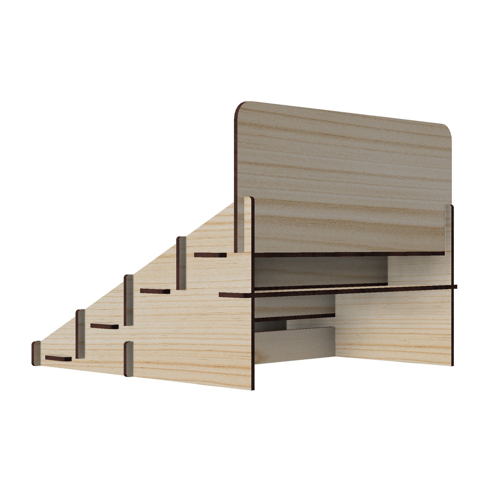 Countertop Retail Display Stand for Stickers / Cards / Badge / Magnetic ...