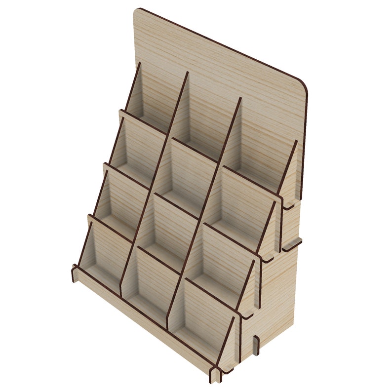 Countertop Retail Display Stand for Stickers / Cards / Badge / - Etsy