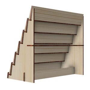 Custom Your Size, Shelf Tilted Display Stand / Display Rack ...