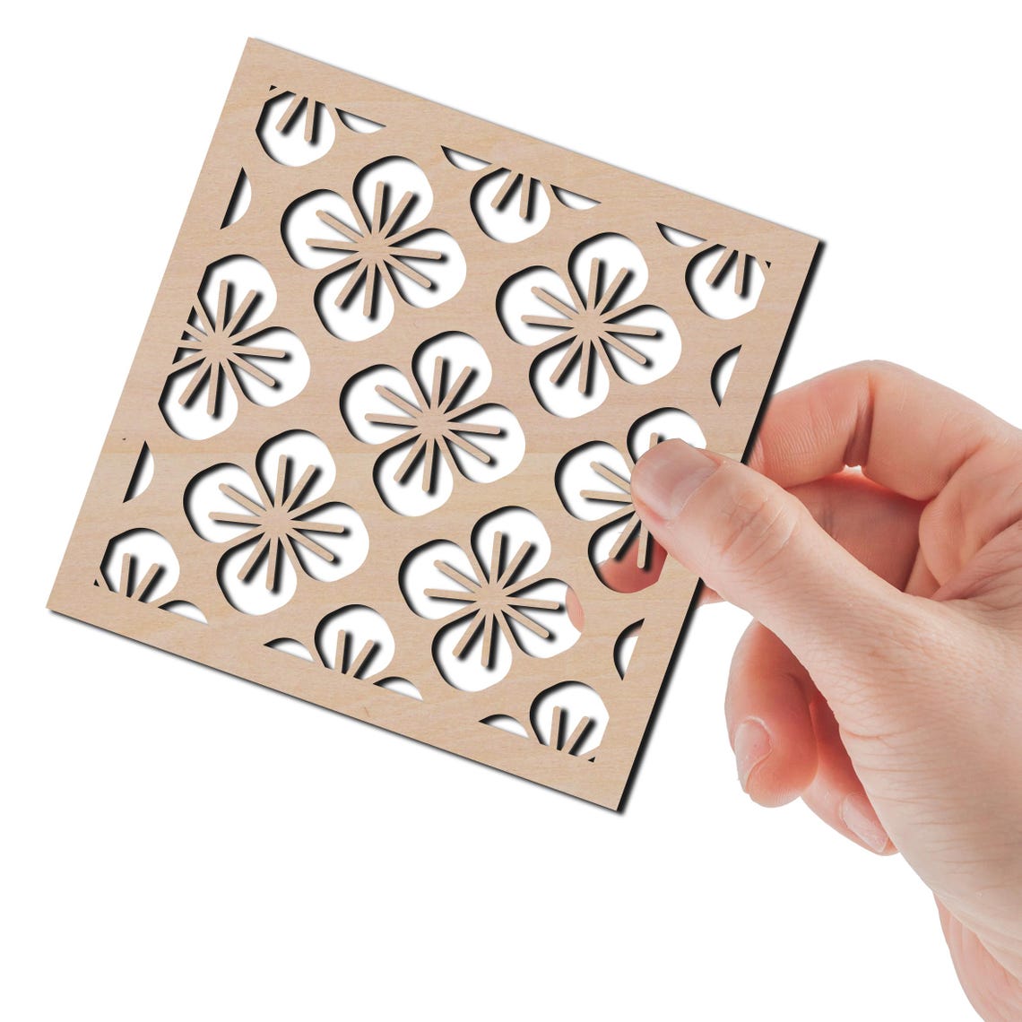 112 Designs Square Geometric Patterns Panel Set, Laser Cut Files, Laser ...