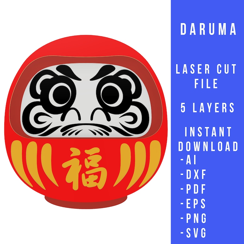 Daruma Dolls - Etsy