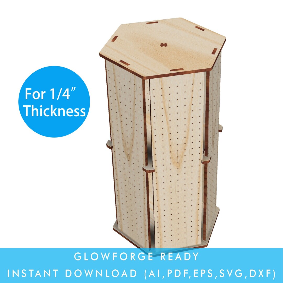 Hexagon 6 Sides 1134 Holes Pegboard Styles for Hook Earrings - Etsy