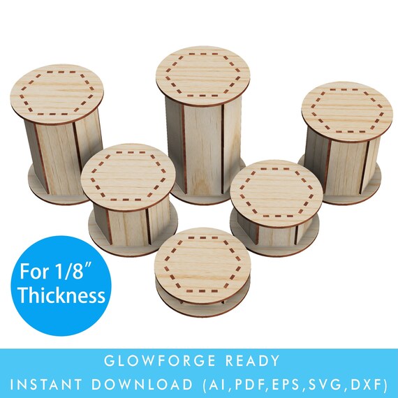 Round Countertop Riser Display Pedestal Display Column Pillars - Etsy