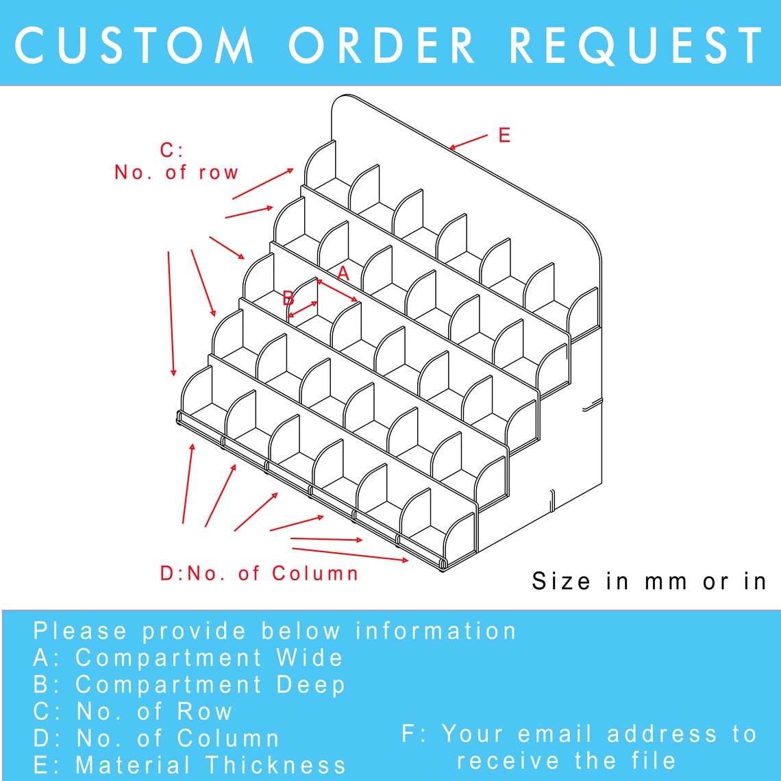 Custom Your Own Size Coaster Display Stand Countertop Retail - Etsy