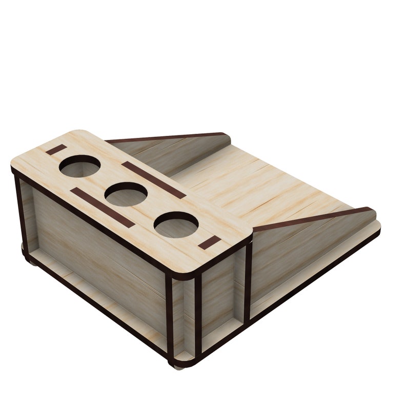 Downloadable File for Laser Cutting Sticky Note Pad Post-it Note Holder ...