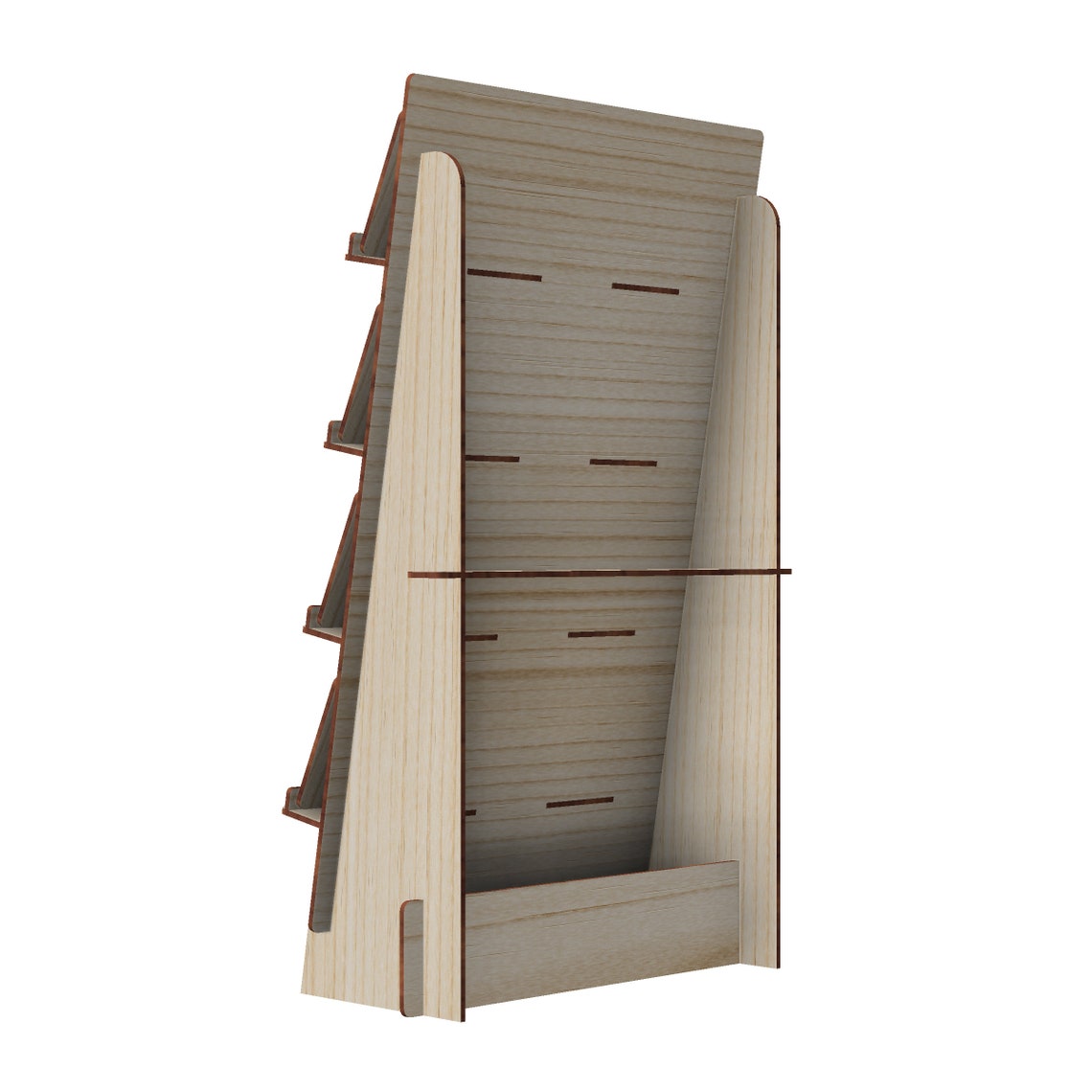 Laser Cut File for 4 Layers Earring Display Stand With 20 of - Etsy