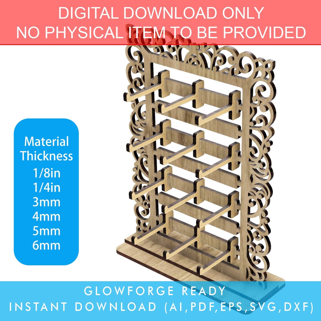 Lace Border Jewelry Display Stand With Hook, Lace Edge Keychains ...