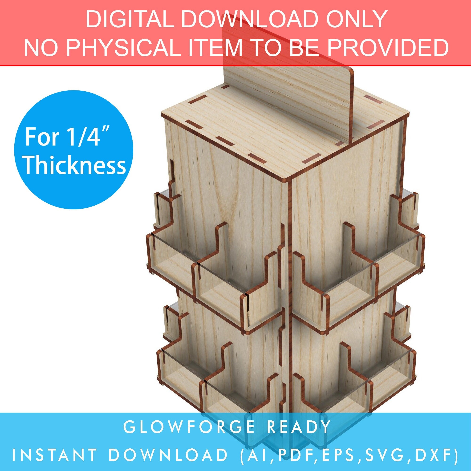 4 Sided 16 Pockets, Pocket Size 7