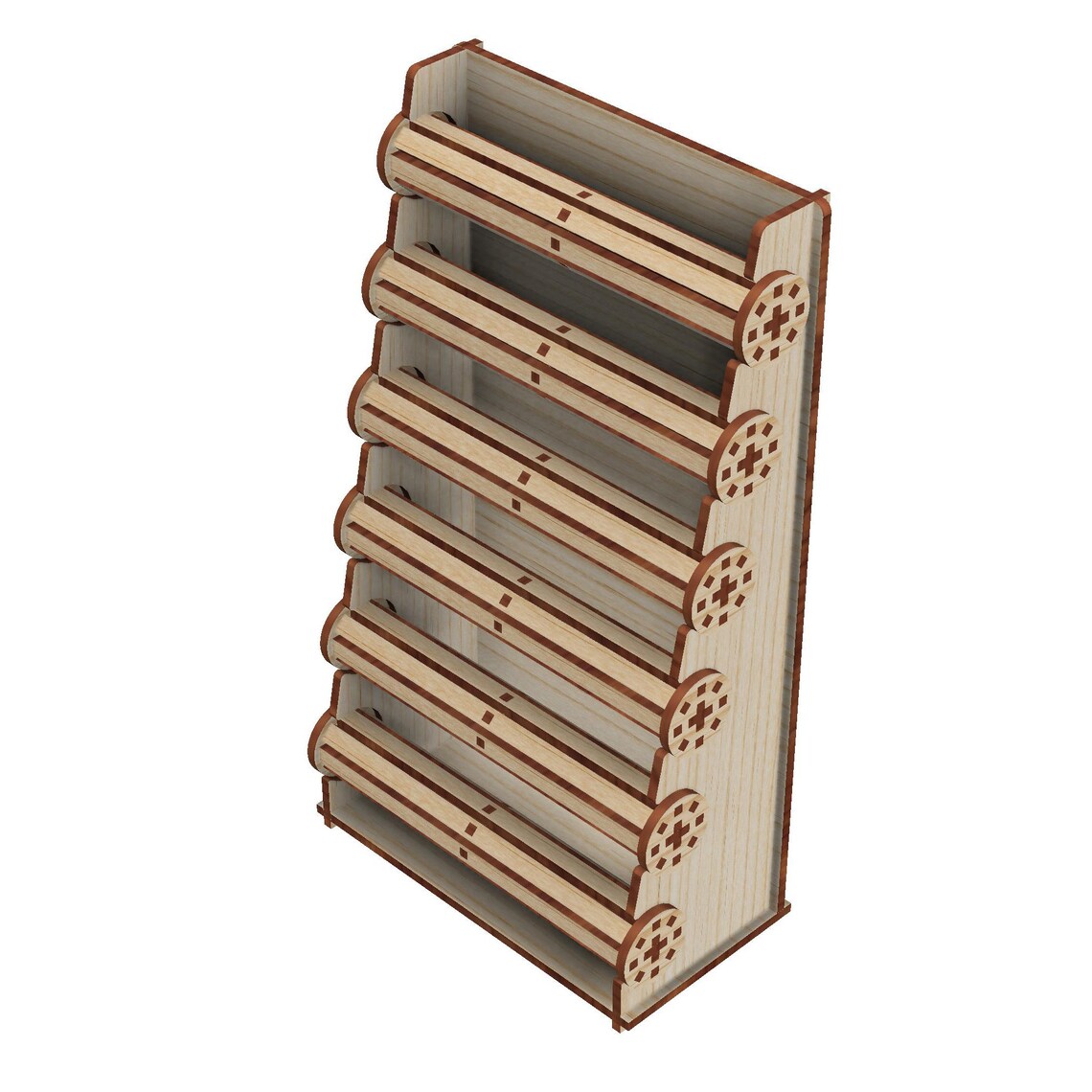 Downloadable for for Laser Cut 10 Long 6 Layers Jewelry - Etsy