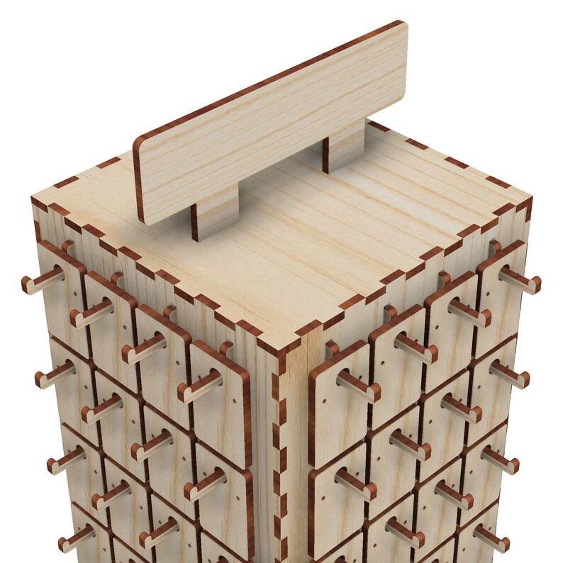 80 Hooks With Earring Cards 4 Sides Rotating Retail Display - Etsy