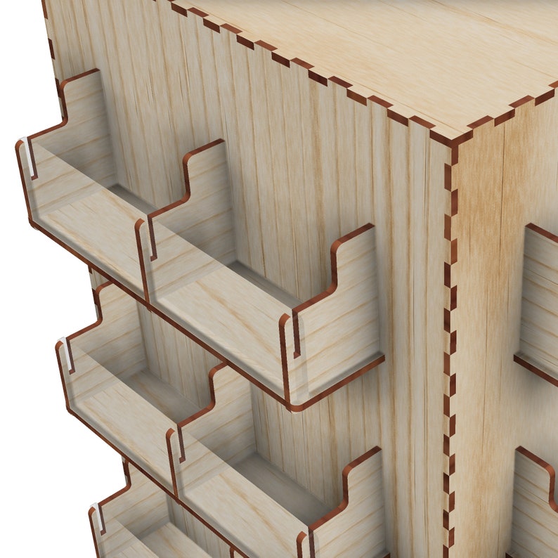 32 Pockets Rotating Retail Display Rack Stand for Stickers / - Etsy