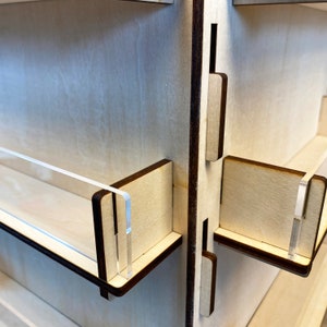 16 Pockets Rotating Retail Display Rack Stand for Stickers / Cards ...