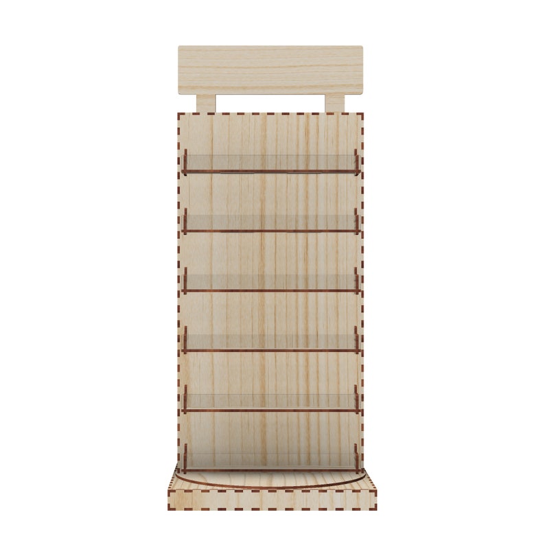 6 Rows X 2 Sides Rotating Retail Display Rack Stand for - Etsy