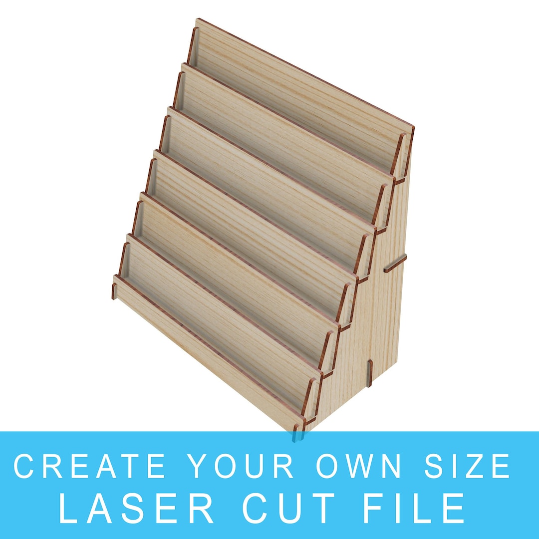 Custom Your Size, Shelf Tilted Display Stand / Display Rack ...