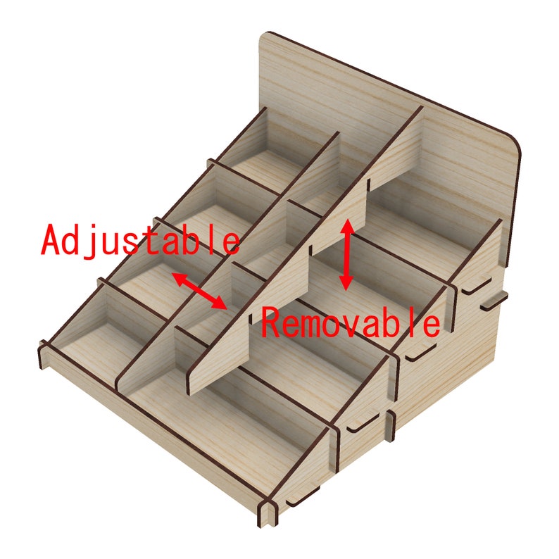 Countertop Retail Display Stand for Stickers / Cards / Badge / - Etsy