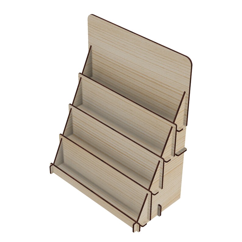 Countertop Retail Display Stand for Stickers / Cards / Badge / - Etsy