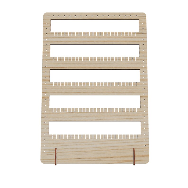 Earring Storage Board With 120 Slots and 64 Holes Earring Stand Vector ...