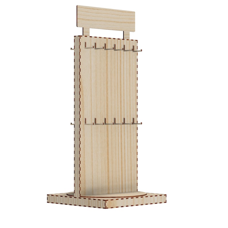 24 Hooks 2 Sides Rotating Retail Display Rack Stand for - Etsy