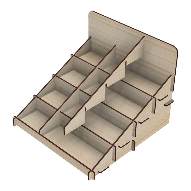 Countertop Retail Display Stand for Stickers / Cards / Badge / - Etsy