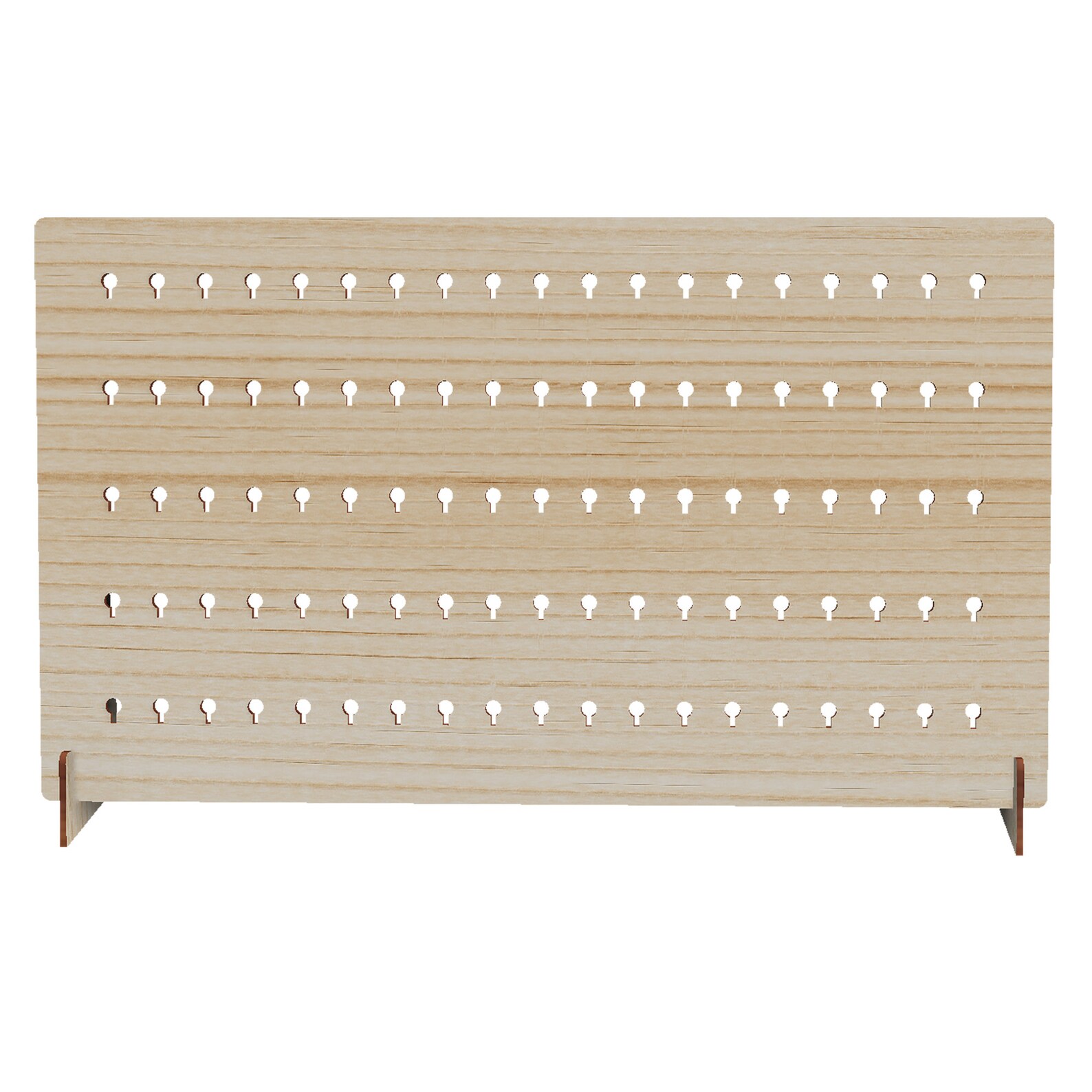 Custom Order Keyhole Slots Pegboard Display Stand With Your - Etsy