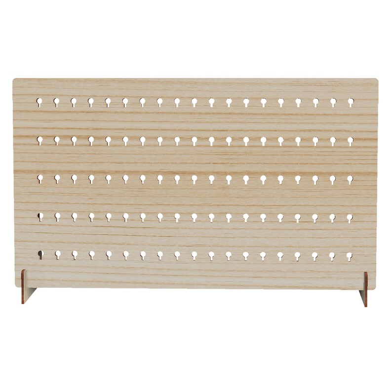 Custom Order Keyhole Slots Pegboard Display Stand With Your - Etsy