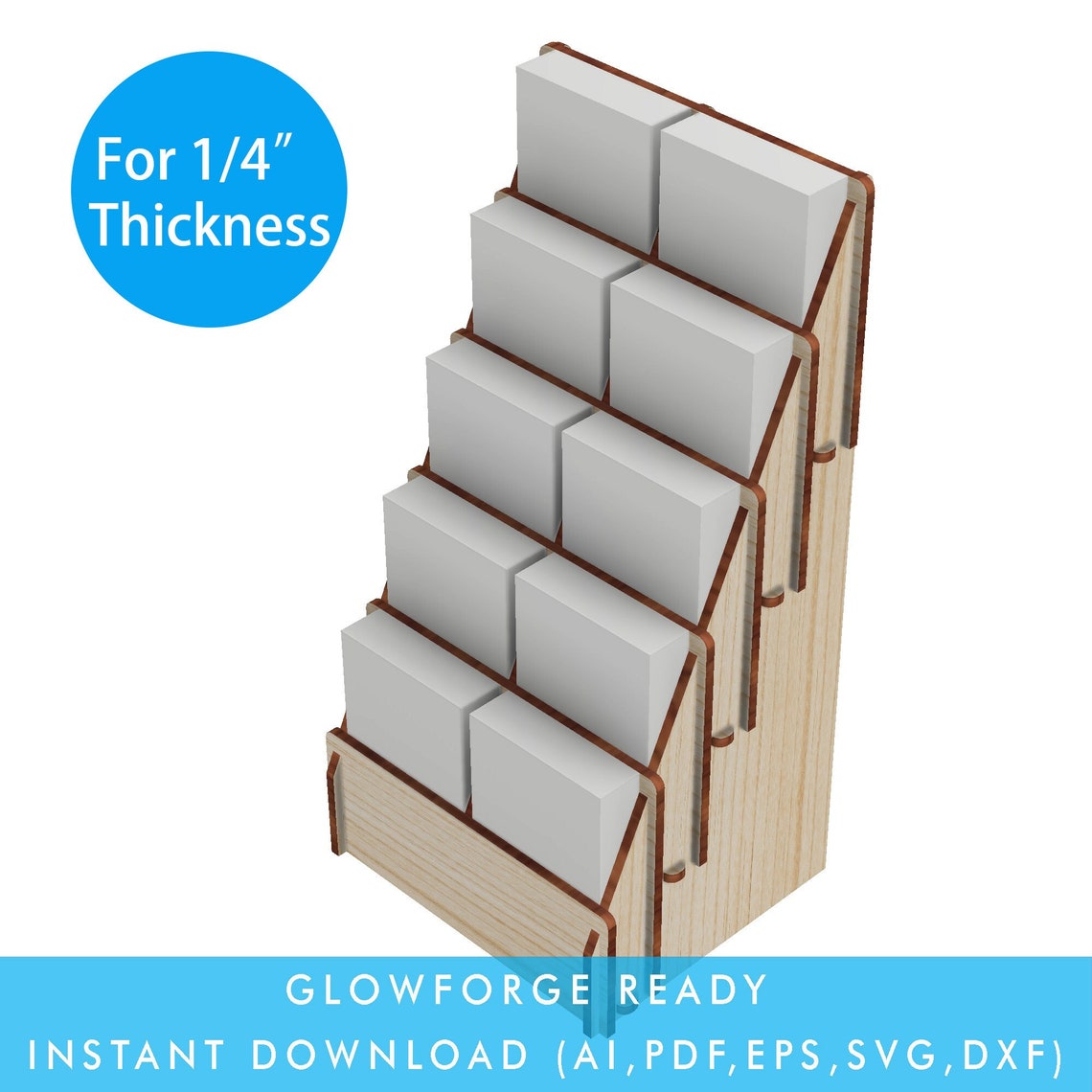 Laser Cut Files for 4R 4x6 Greeting Card Display - Etsy