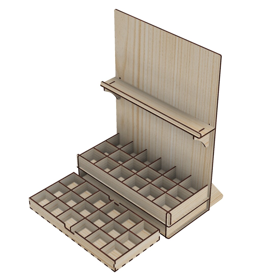 450x600mm 1 Tier Shelf Product Display Stand With 2 Steps 18 ...