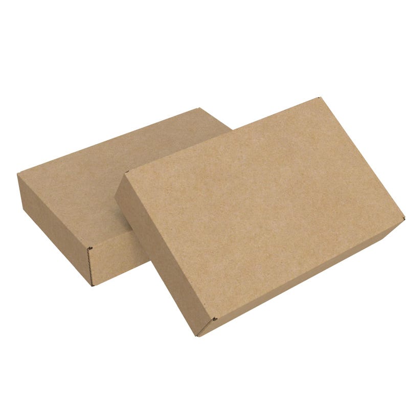 Flip Top Gift Box Template – 8 Standard Sizes | Printable Packaging ...