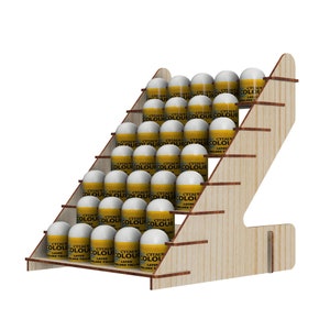 32 Bottles, 7 Layers Citadel Bottle Paint Rack, Citadel Paint Station ...