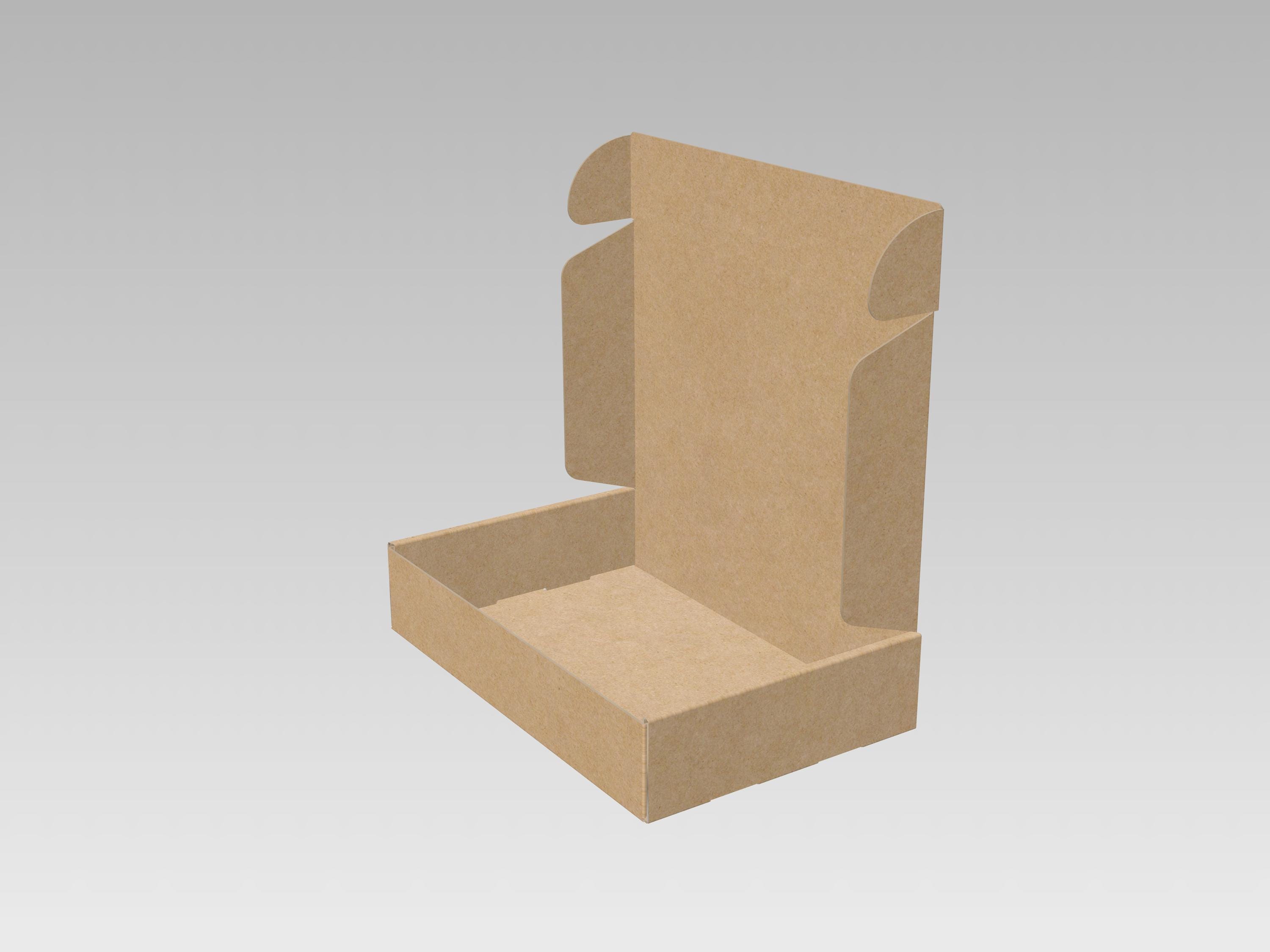 Flip Top Gift Box Template – 8 Standard Sizes | Printable Packaging ...