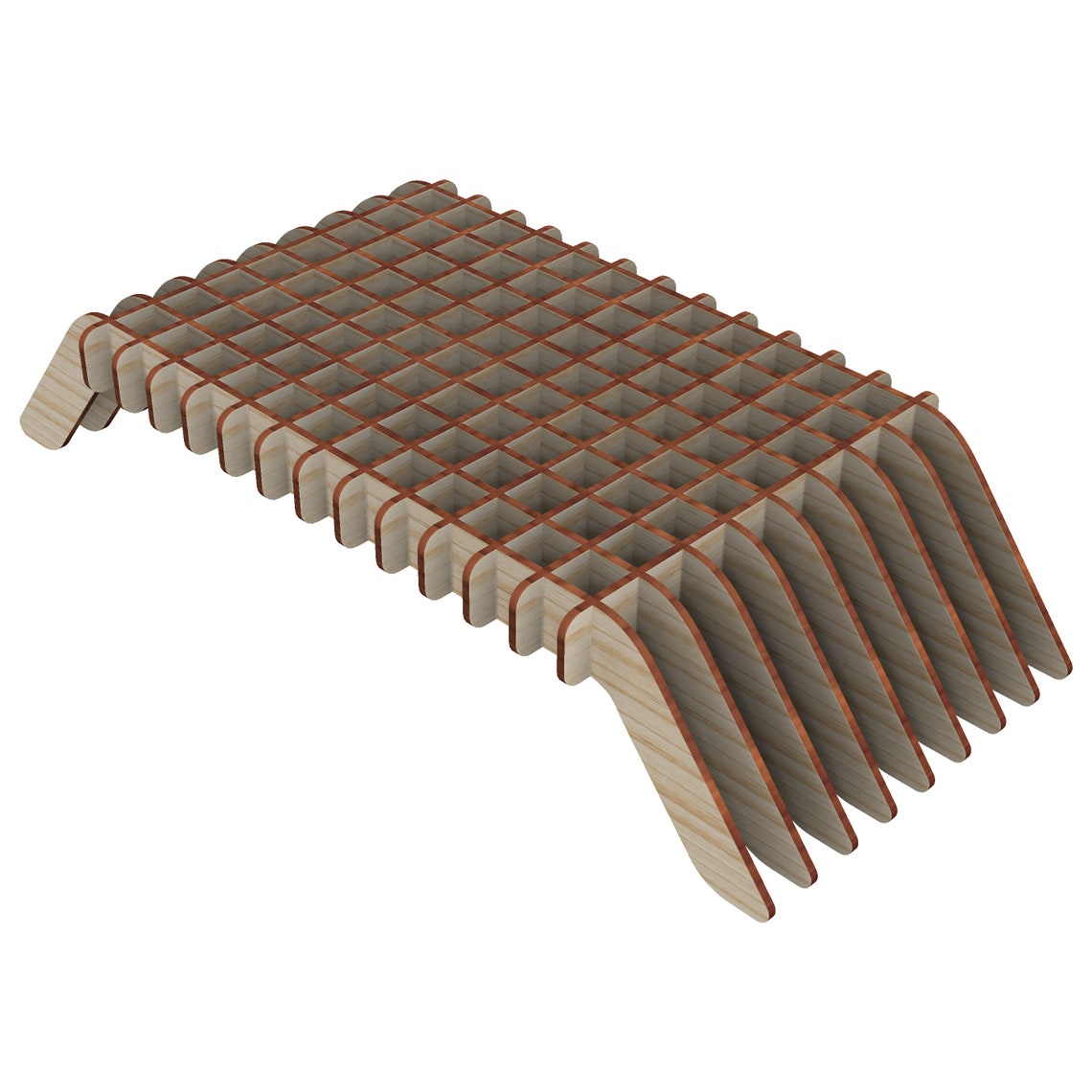 Interlocking Laptop / Monitor Stand With Storage for Keyboard | Etsy