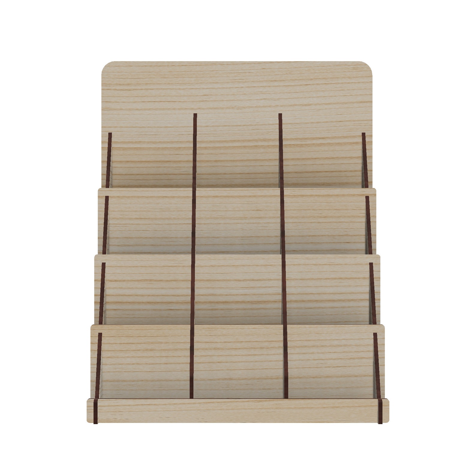 Countertop Retail Display Stand for Stickers / Cards / Badge / Magnetic ...