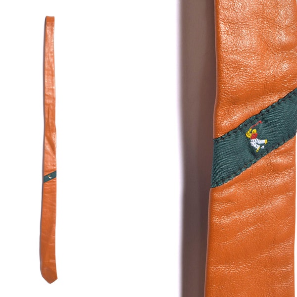 Leather Necktie - Etsy
