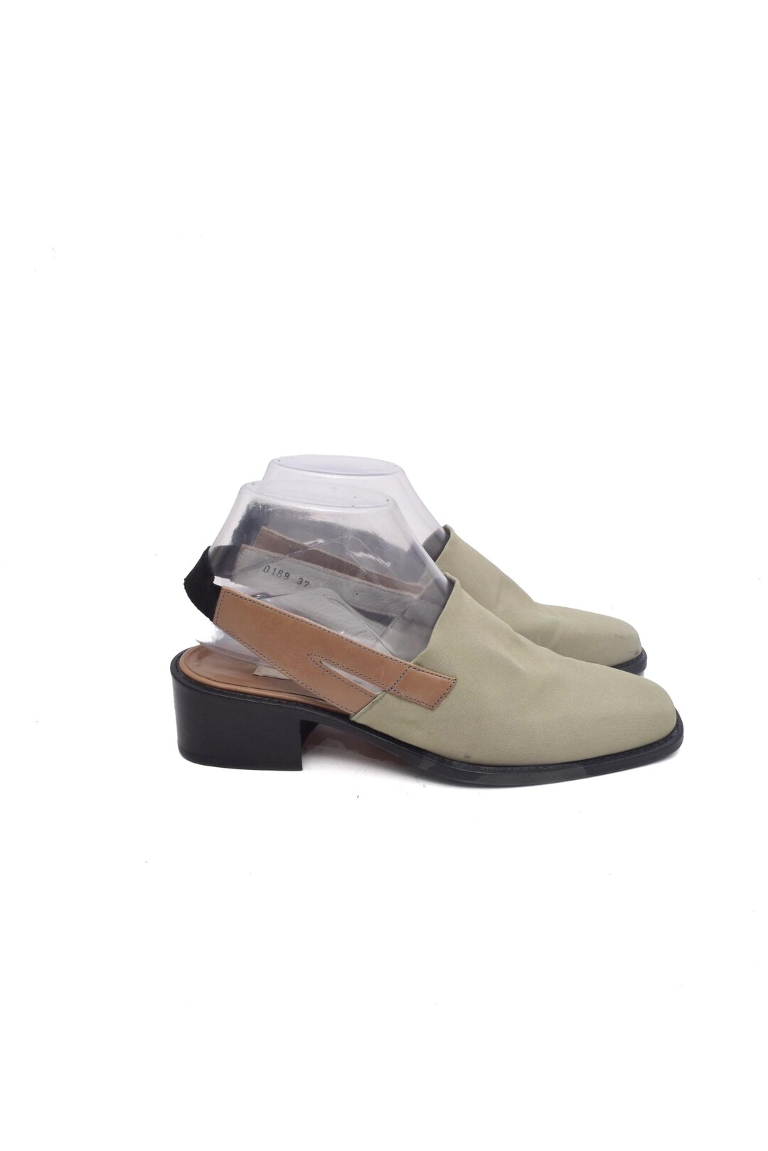 Vintage 90s Slingback Shoes: Boutique Maggie Parisienne, Made in Italy ...