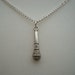 Silver Microphone Necklace Mic Charm Singer Music Theme on - Etsy