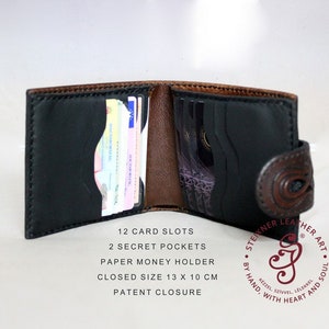 Personalised Leather Journal Note Book Diary Wallet Pen Holder Luxury ...