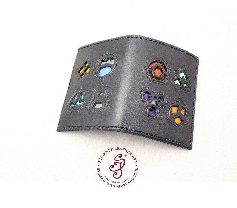 Pikachu Pokemon Hand Tooled Leather Men's Wallet, Customized Leather ...