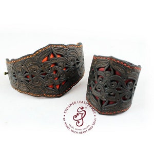 Matching Couple Bracelets Leather Personalized Leather Bracelet Couples ...