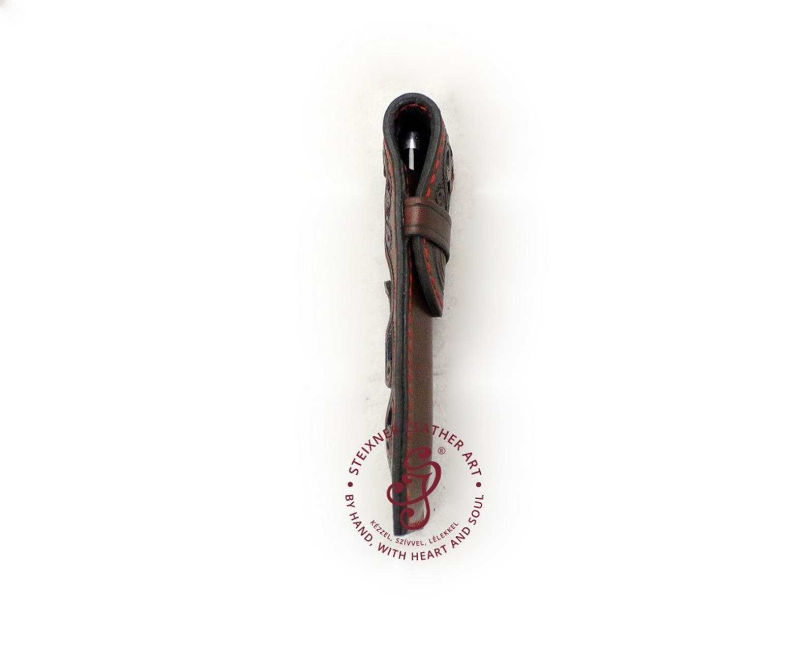 Unique Leather Pen Case With STINGRAY Leather, Leather Pen Holder ...
