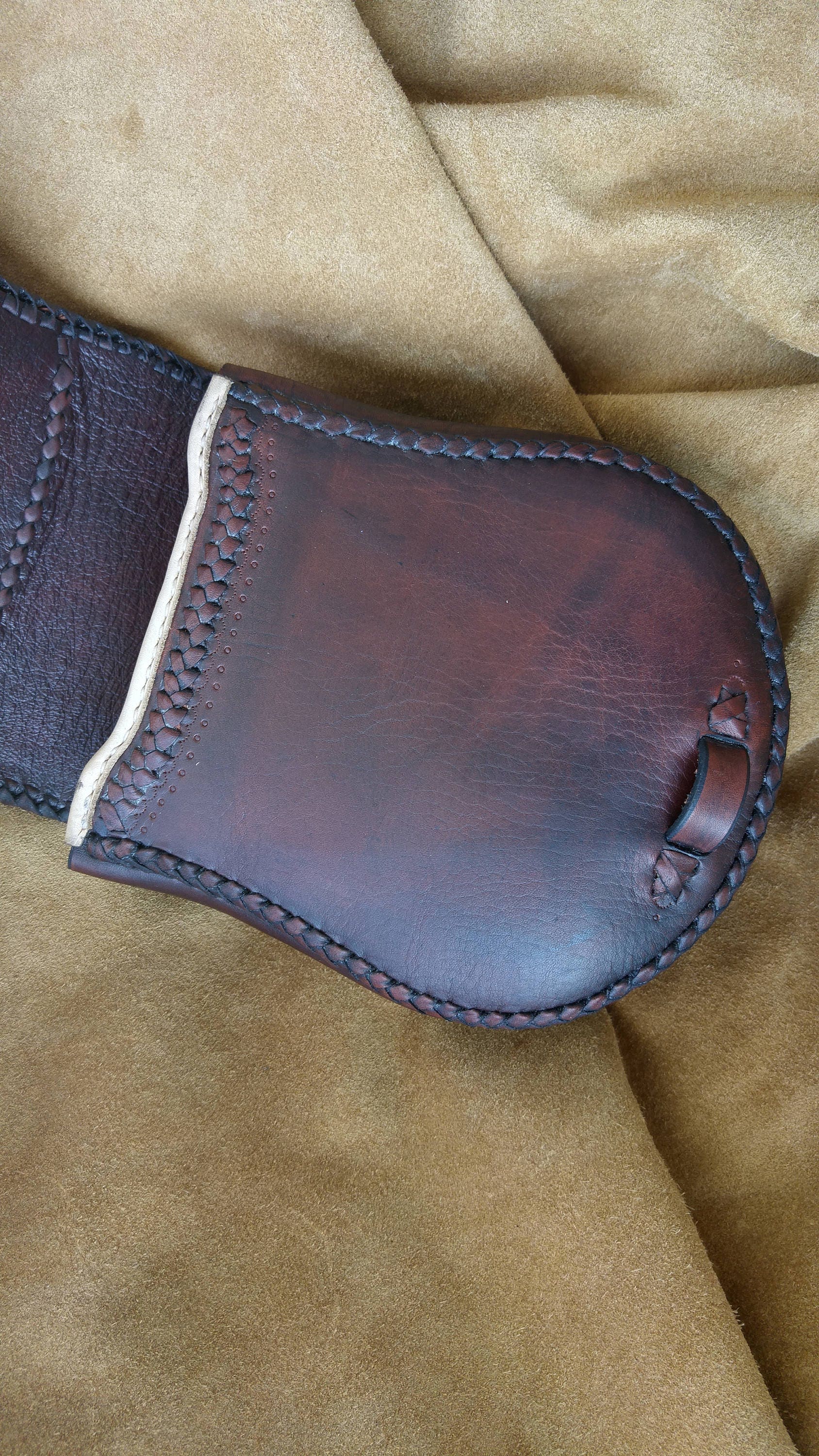 Medieval Leather Fanny Pack Celtic Bum Bag Leather Coin Purse Leather ...