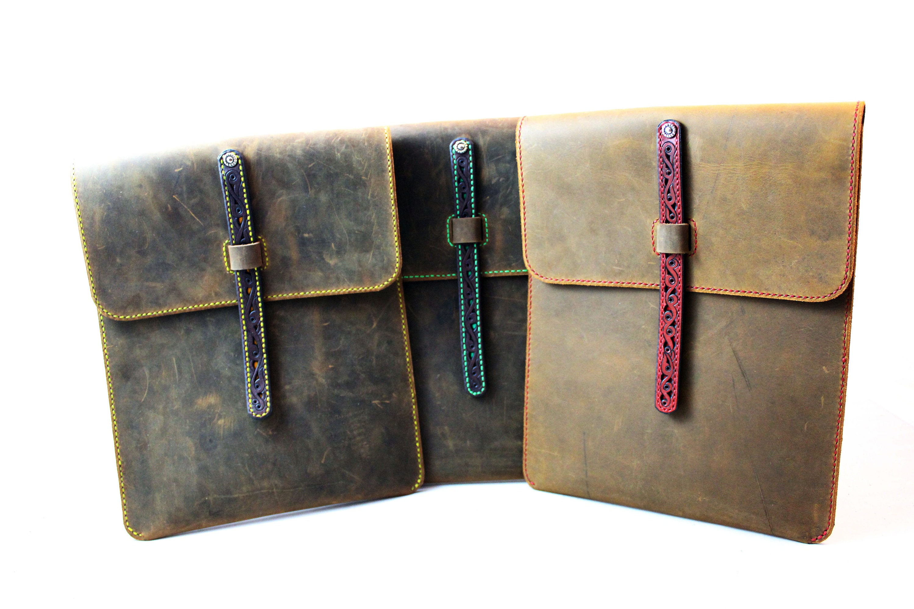 Leather Portfolio, Leather Organizer for Men, Gift for Him ...