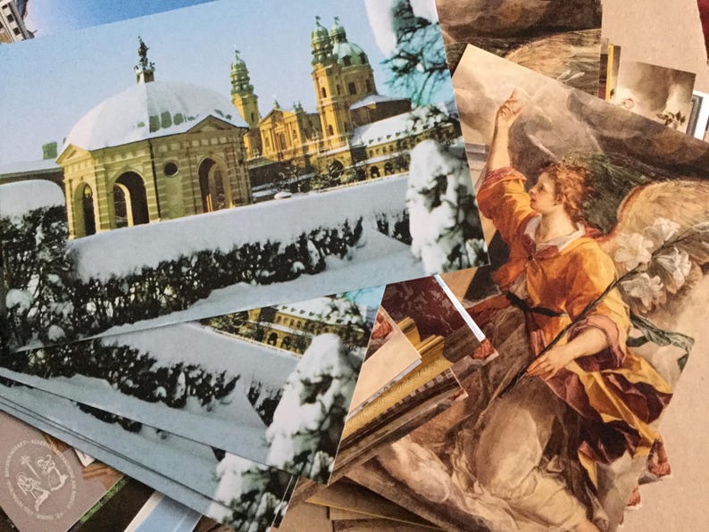 Pack of Random Unused Postcards Postcrossing Bulk Pack of 25 Postcards ...