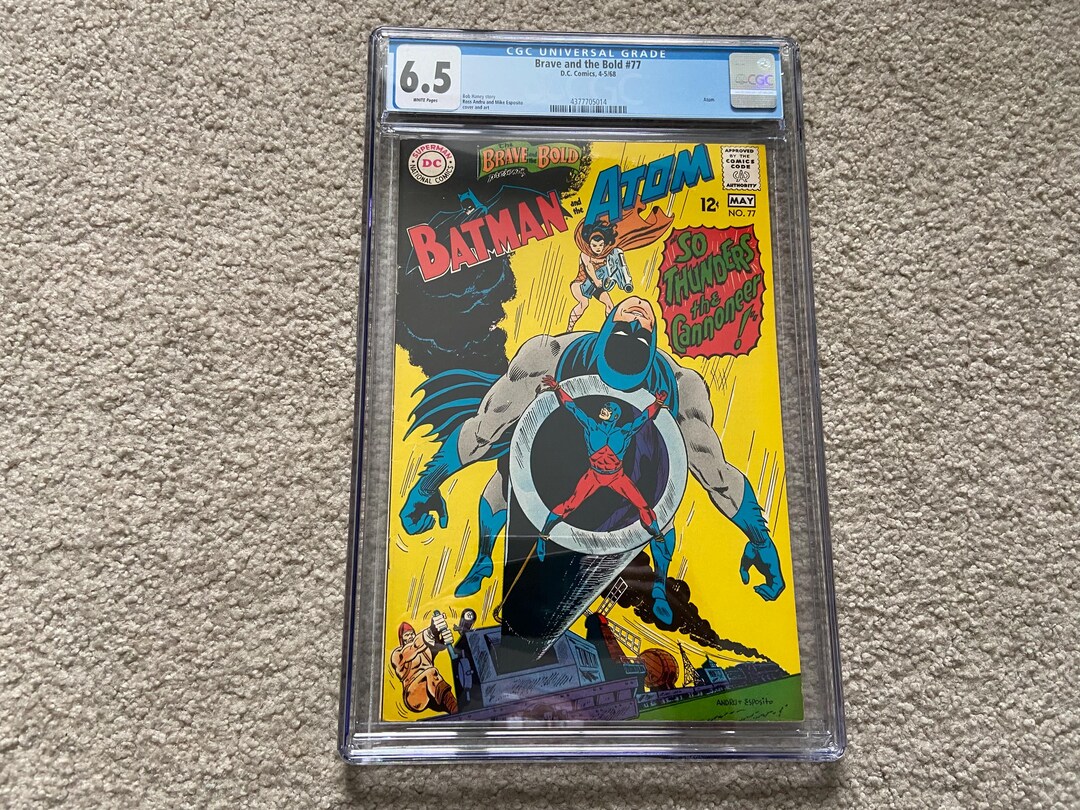 1968 Batman and the Atom Vintage DC Comic Book CGC 6.5 - Etsy