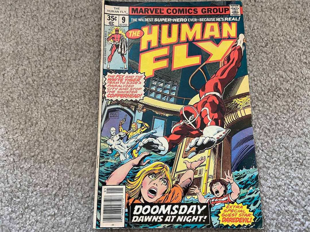 1978 the Human Fly Marvel Comics Comic Book - Etsy