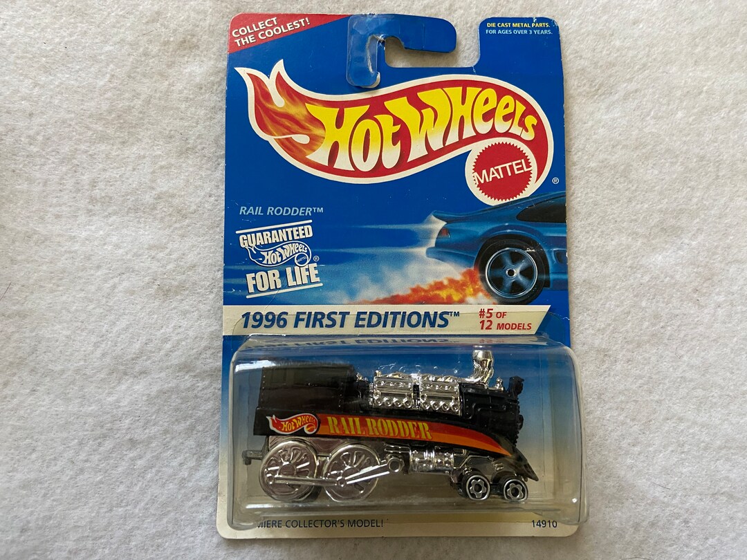 Rail Rodder Train Locomotive 1996 First Editions Hot Wheels combined ...